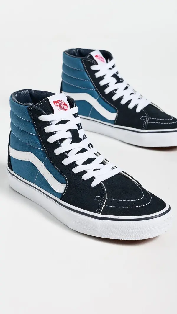 VANS Suede High Top Sneakers - Navy