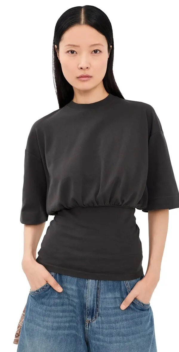 DARKPARK Amy Draped Waist Tee