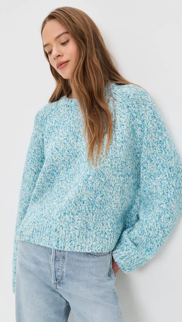 LA LIGNE Textured Marled Sweater