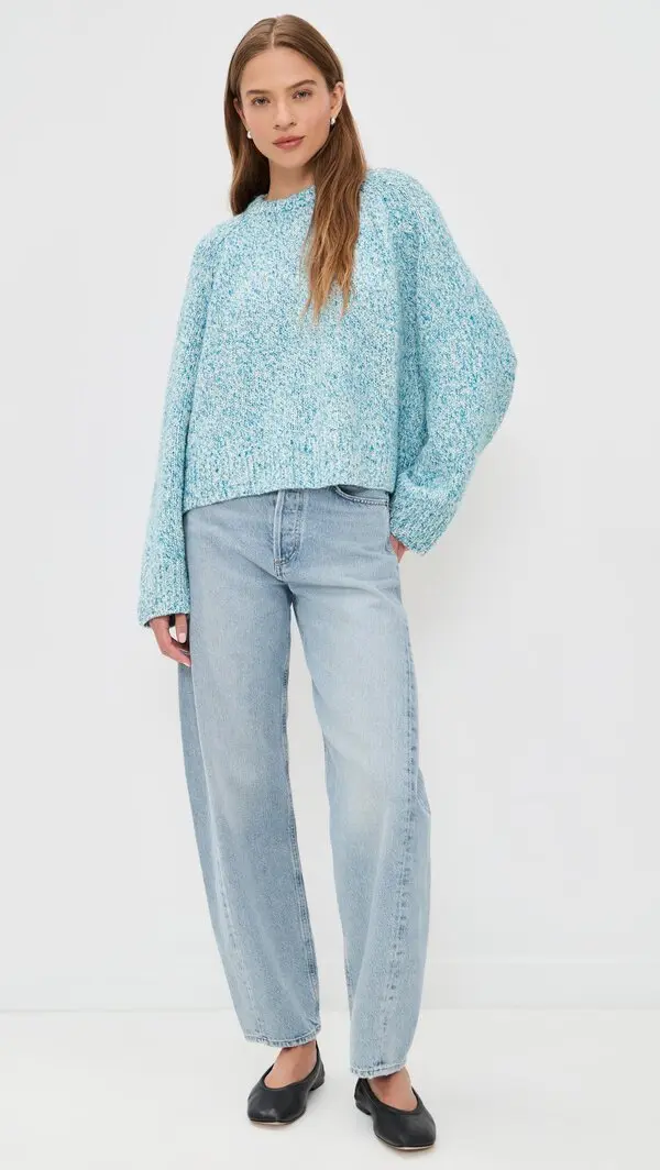 LA LIGNE Textured Marled Sweater