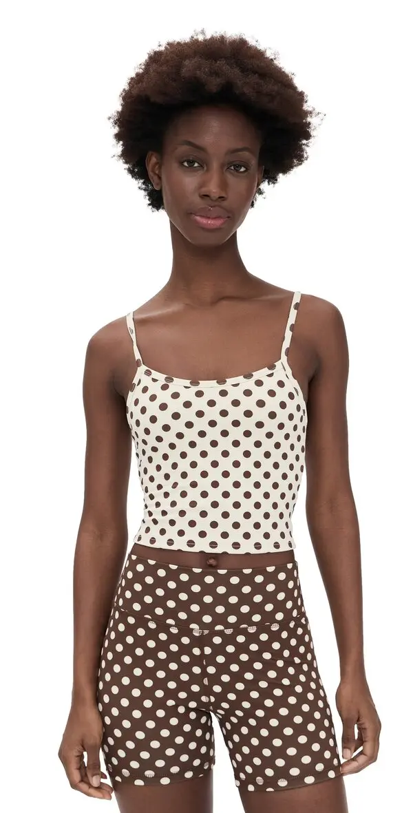 Strut This The Winnie Tank - Polka Dots