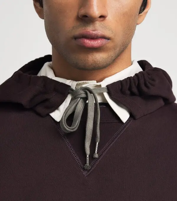 MAISON MARGIELA Cotton Distressed Hoodie