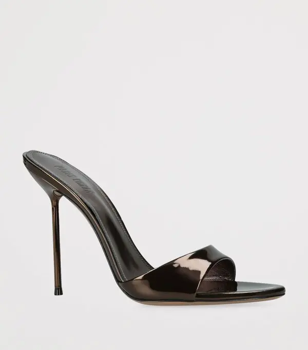 Paris Texas Patent Leather Lidia Mules 105