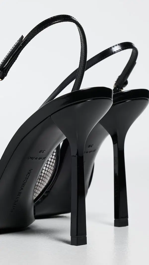 Victoria Beckham Stiletto Slingback Heels 100mm
