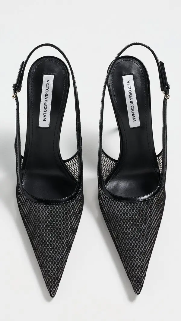 Victoria Beckham Stiletto Slingback Heels 100mm