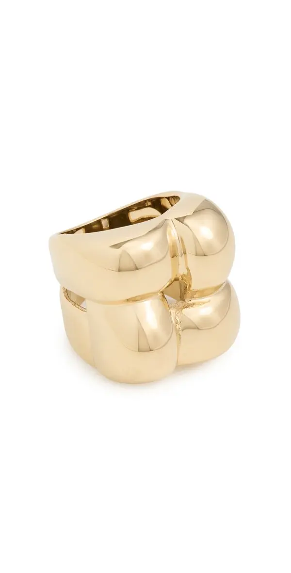 Jenny Bird Mega Woven Square Ring