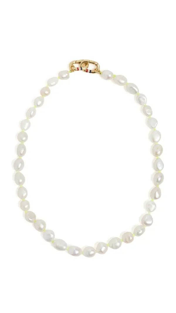 Clare V. Le Pearl Necklace