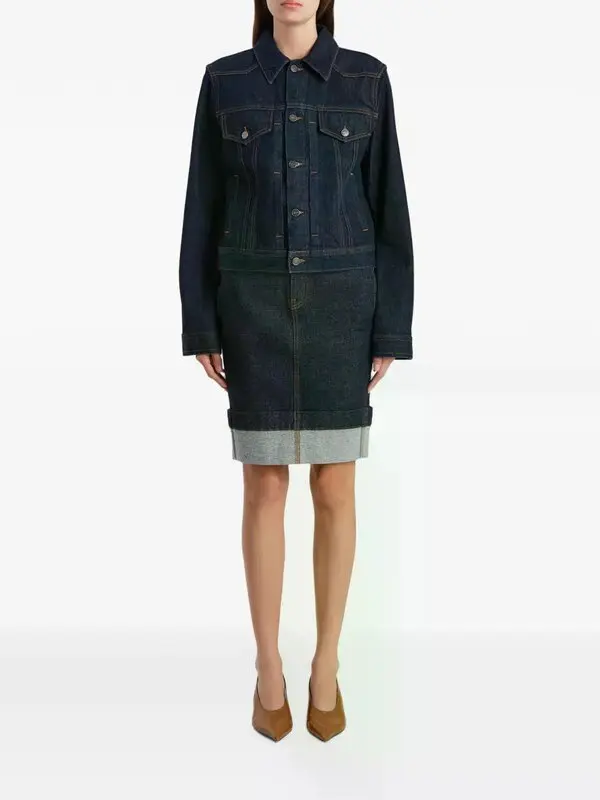 Khaite Kendra Skirt - Blue
