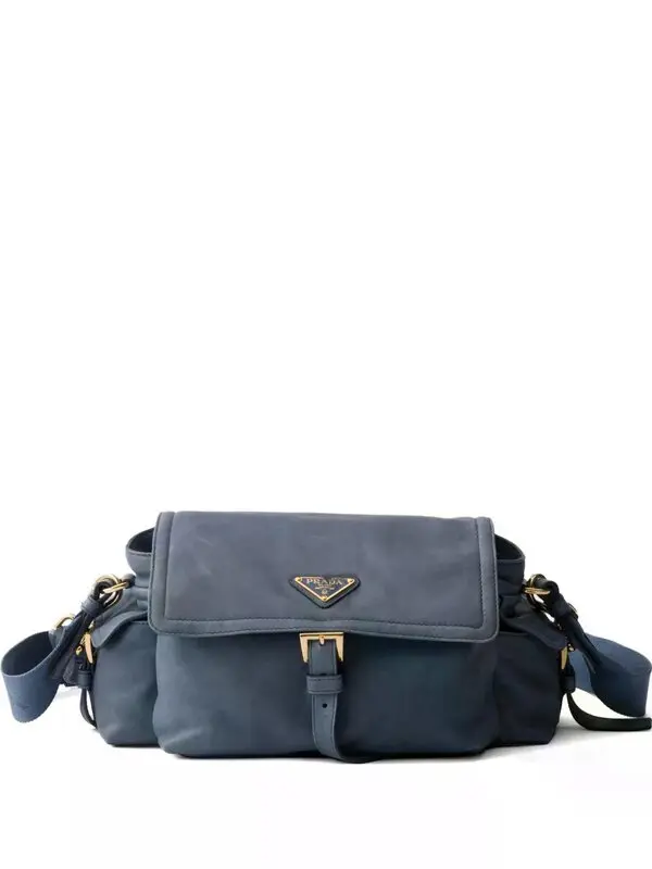 Prada Explore Medium Nappa Leather Shoulder Bag With Flap