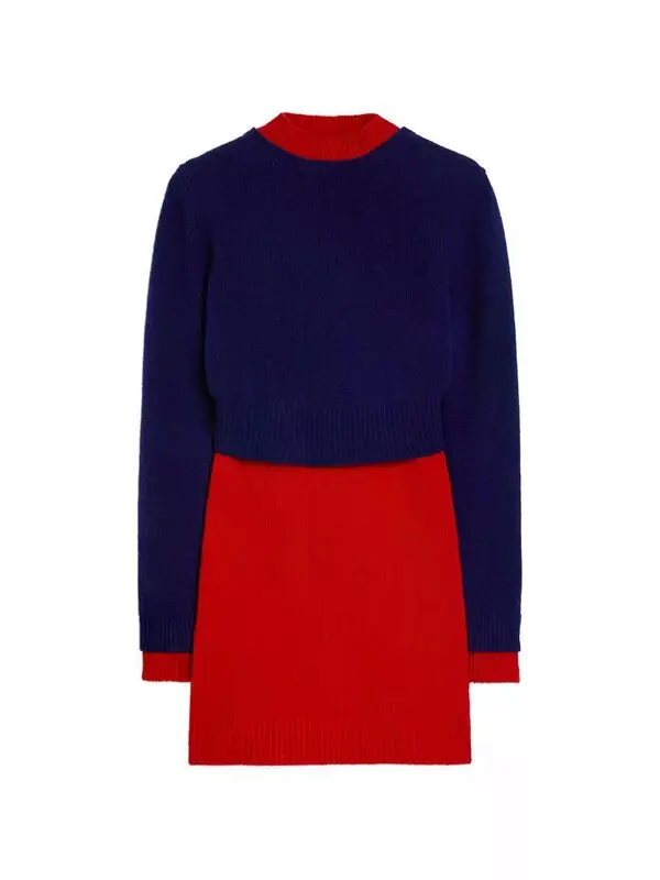 JIL SANDER Wool Mini Dress