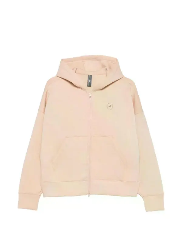 Adidas By Stella McCartney Hooded Zip Jacket - Pink