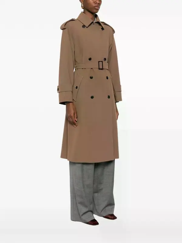 Max Mara Mxmcerto Belted Trench Coat - Brown