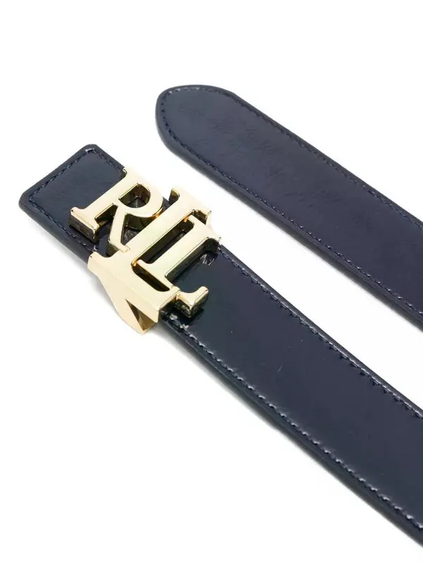 Ralph Lauren Logo-buckle Belt - Blue