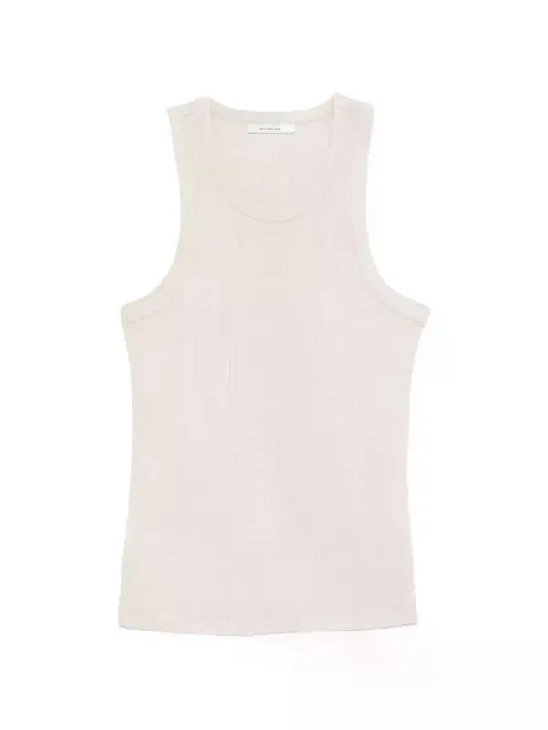 ENTIRE STUDIOS Ribbed Tank Top - Neutrals