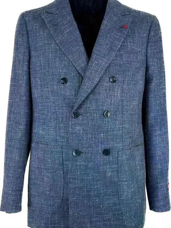 Isaia Double-breasted Jacket