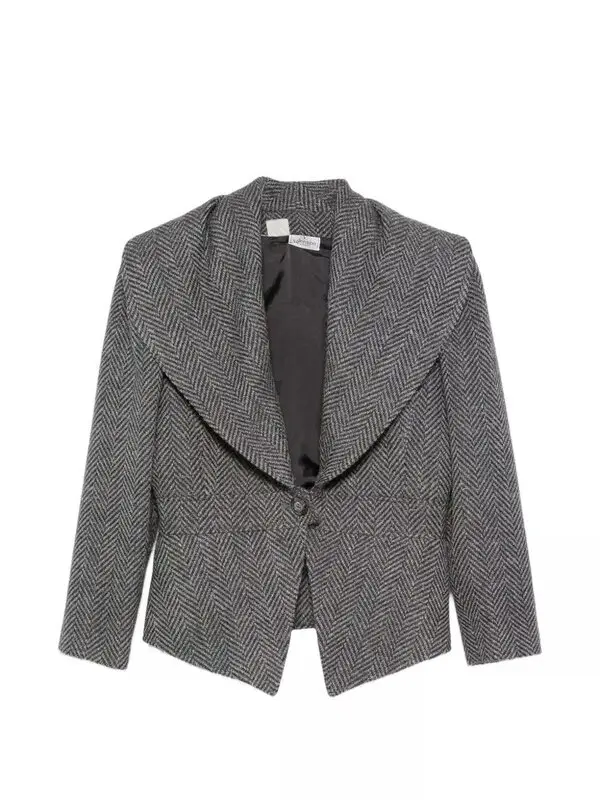 Valentino Garavani 1980s Herringbone Jacket