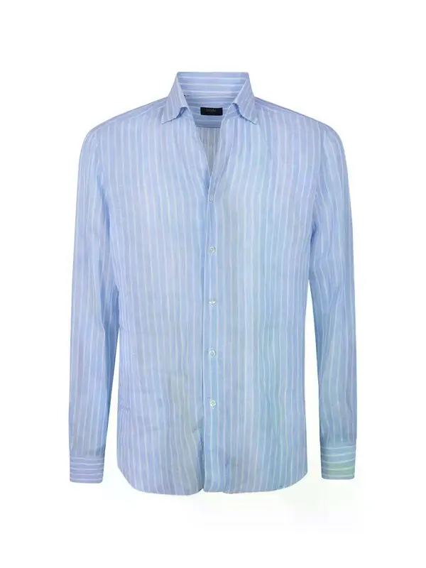 BARBA NAPOLI Striped Shirt