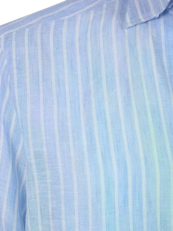 BARBA NAPOLI Striped Shirt