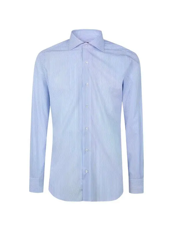 BARBA NAPOLI Striped Shirt