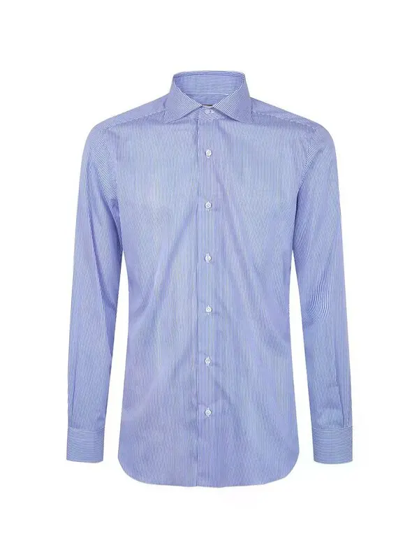 BARBA NAPOLI Striped Shirt