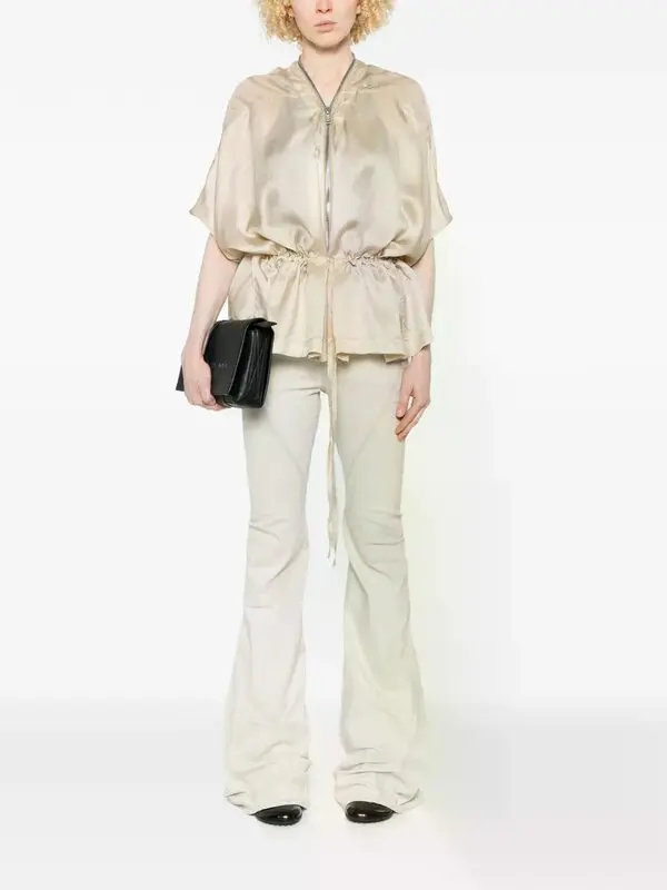 Rick Owens Zip-up Jacket - Neutrals