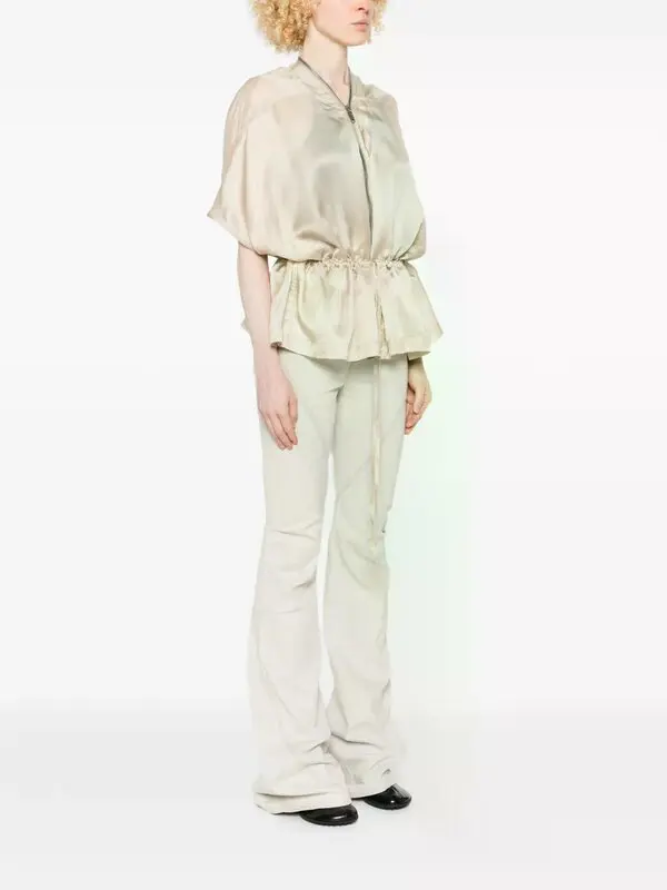 Rick Owens Zip-up Jacket - Neutrals