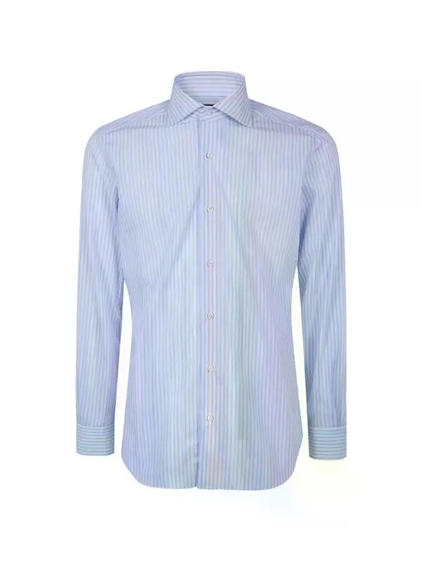 BARBA NAPOLI Striped Shirt