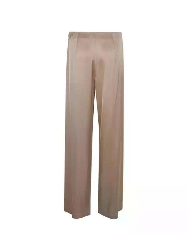 BLUGIRL Satin Trousers - Neutrals
