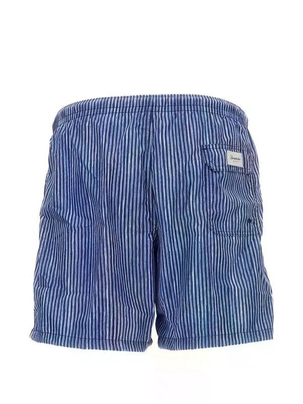 DRUMOHR Striped Drawstring Swim Shorts