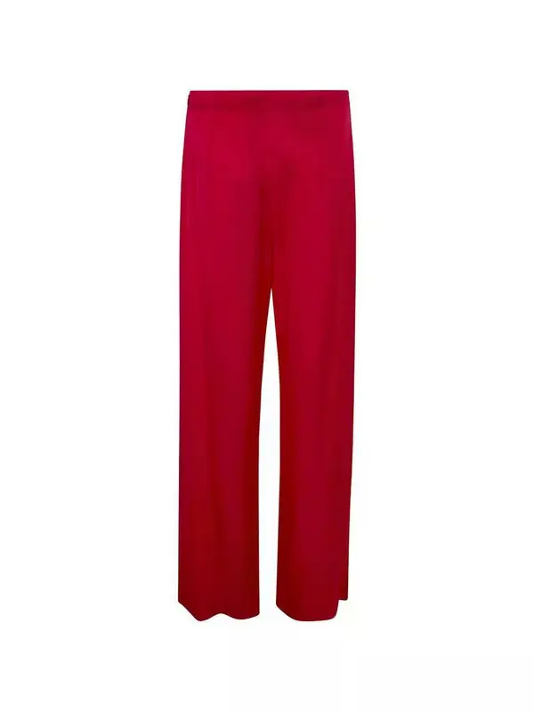 BLUGIRL Wide Leg Trousers - Red