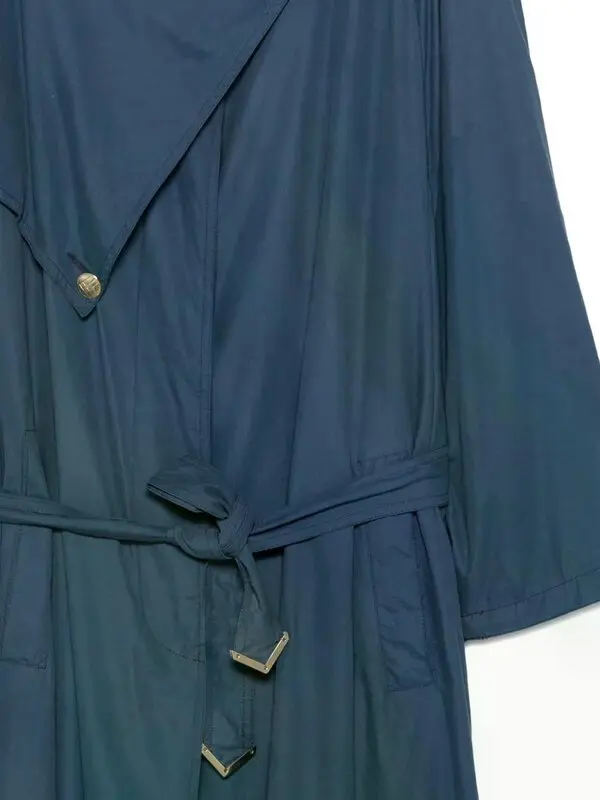 Versace 1980s Belted Raincoat
