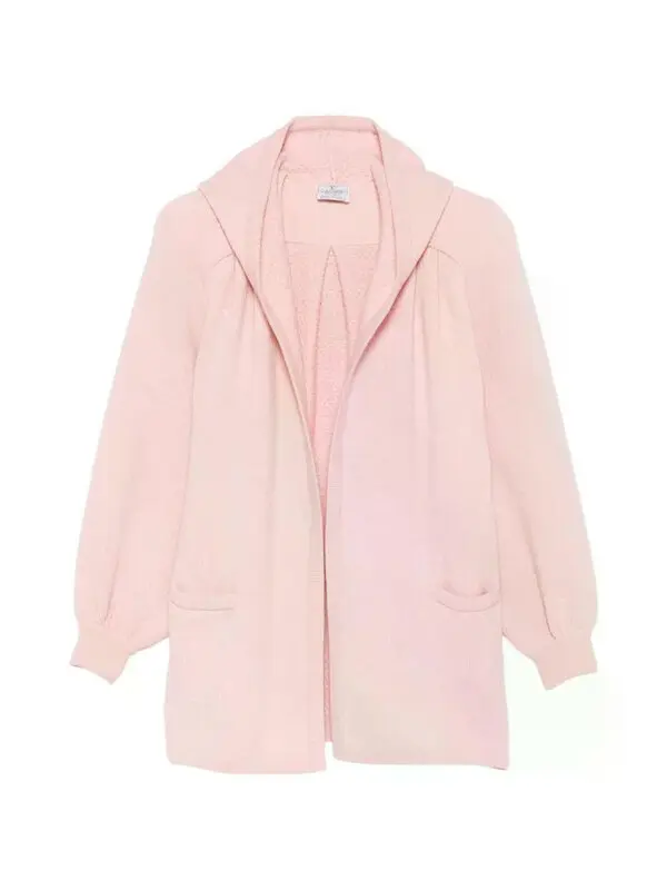 Valentino Garavani 1980s Hooded Coat - Pink