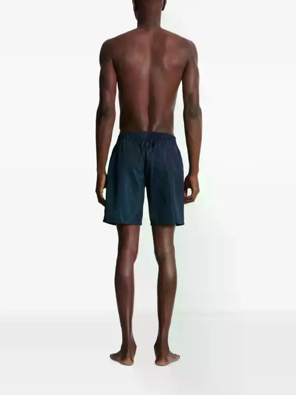 Balmain Logo Swim Shorts - Blue