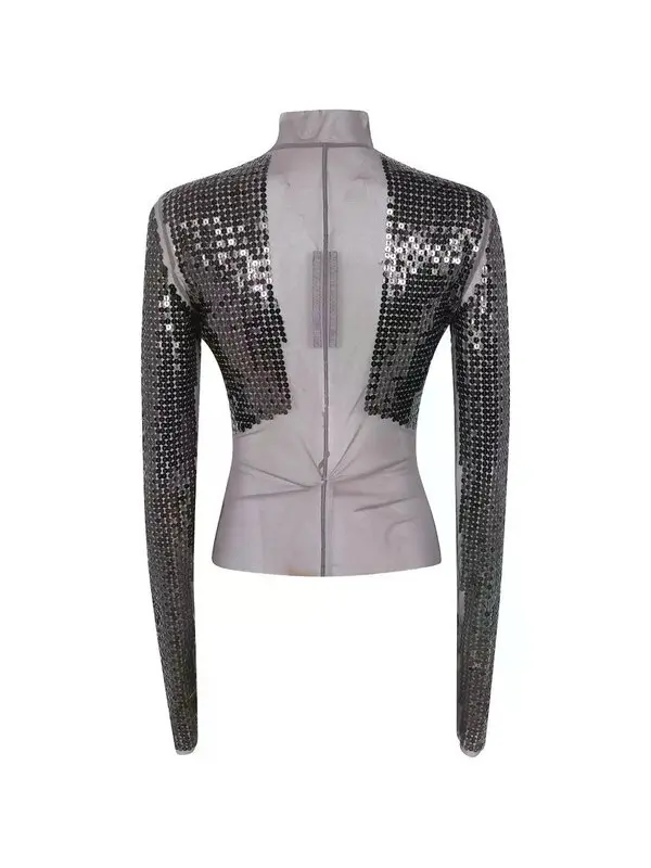 Rick Owens Sequin-embellished Zip-up Jacket