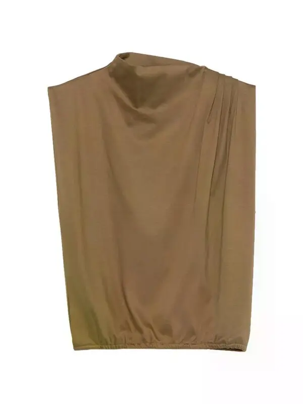 Soeur Idris Draped Top - Neutrals