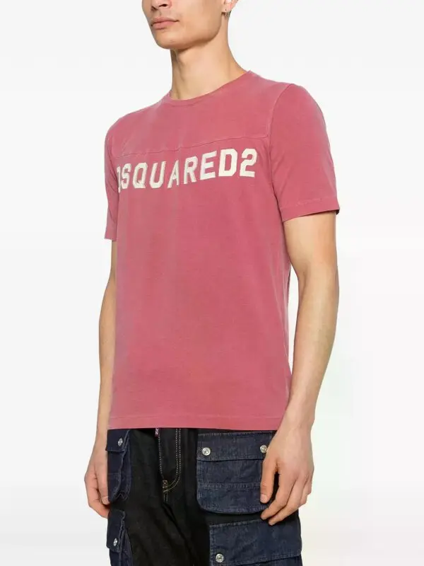 Dsquared2 Round-neck Printed T-shirt