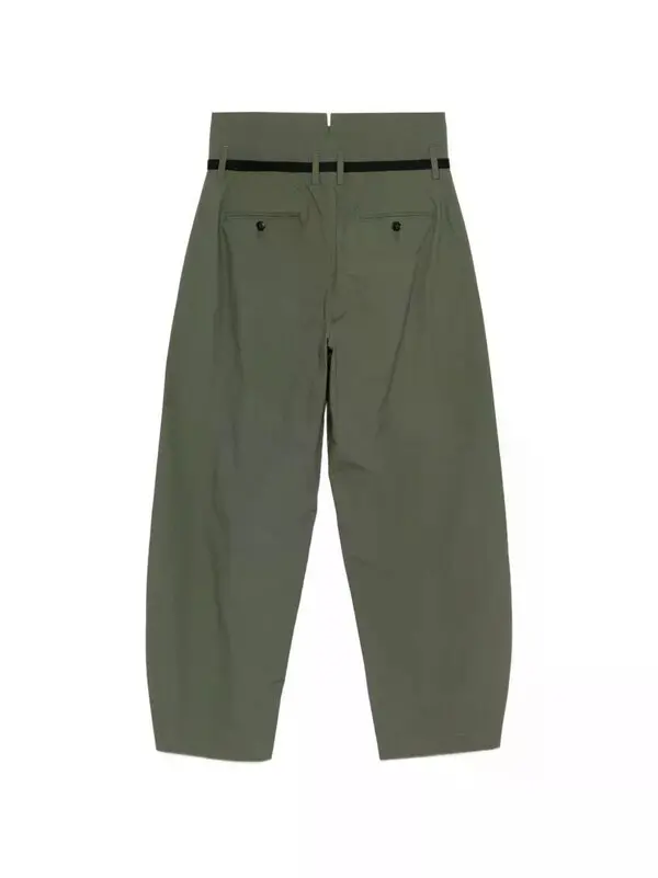 Barena Venezia Buttoned Belt Trousers