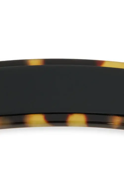 Alexandre De Paris Tortoiseshell Pattern Barrette