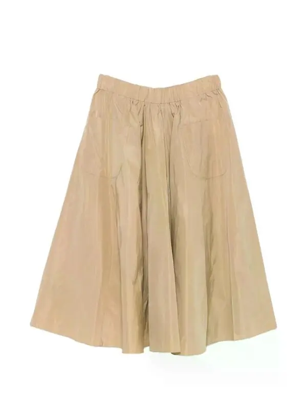 SUSANNE BOMMER Front-pocket Midi Skirt - Neutrals