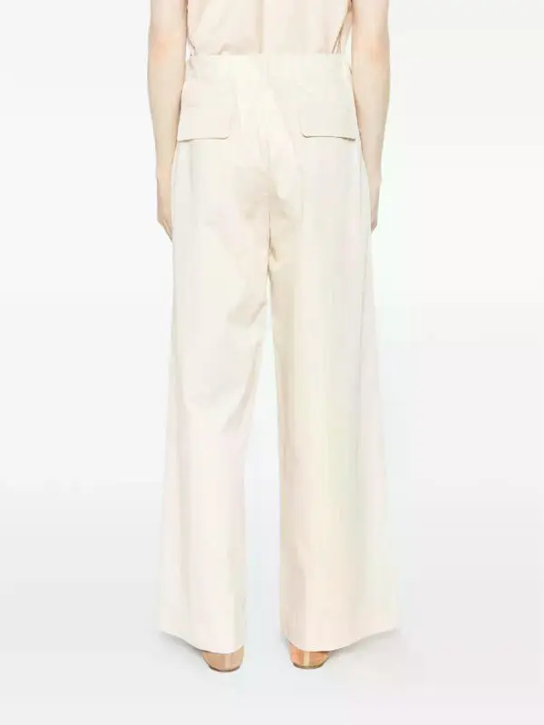 SUSANNE BOMMER Pleated Wide Leg Trousers