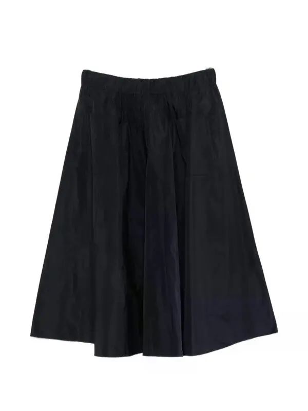 SUSANNE BOMMER Front-pocket Midi Skirt - Blue