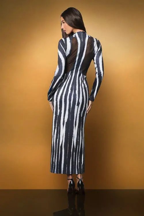 Coast Muse Printed Maxi Dress