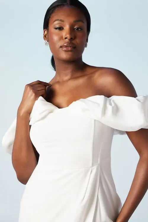 Coast Corset Sleeve Wedding Dress