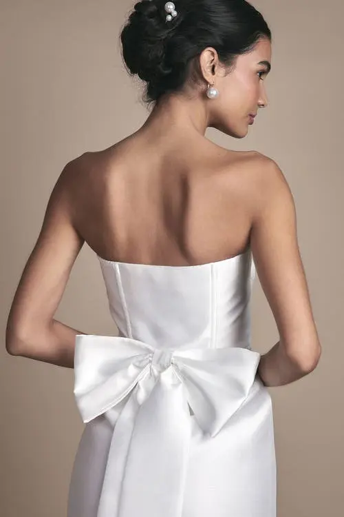 Coast Twill Bow Back Wedding Dress
