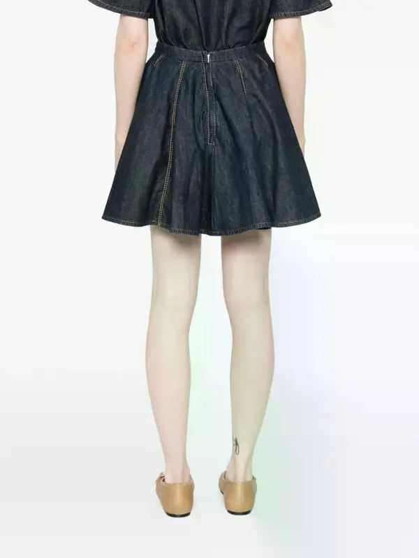 SUSANNE BOMMER Pleated Mini Skirt