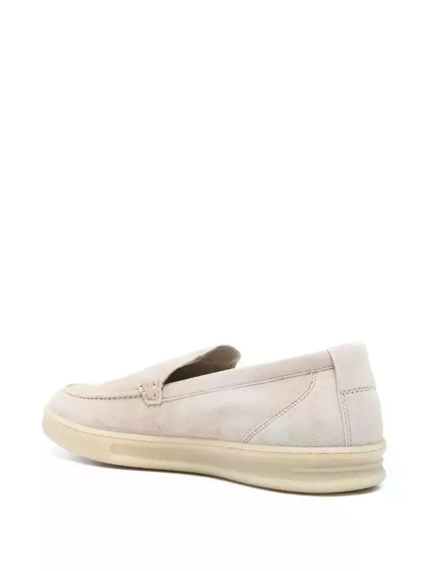 Woolrich Suede Slip-on Sneakers - Neutrals