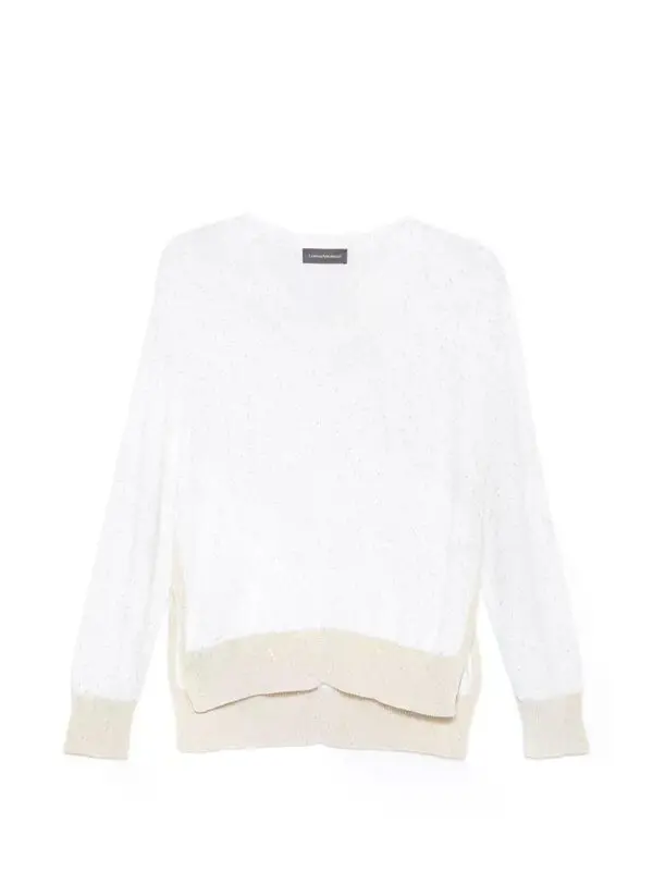 Lorena Antoniazzi Sequin Embellished Sweater
