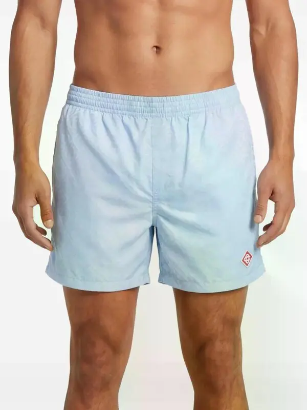 Casablanca Logo-jacquard Swim Shorts