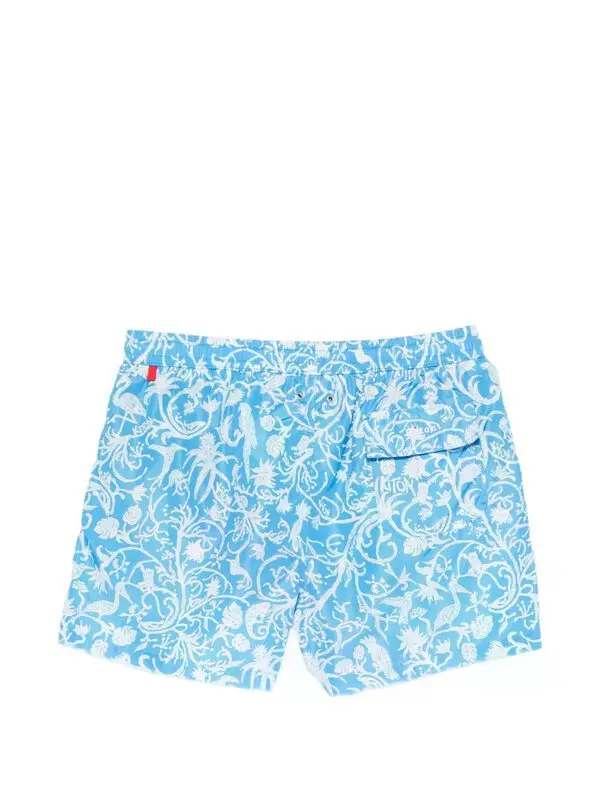 Kiton Floral Swim Shorts