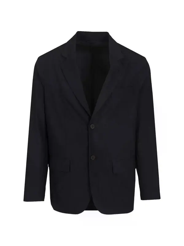 Emporio Armani Button Single-breasted Blazer - Blue